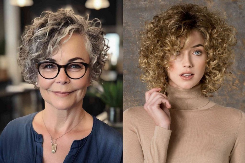 ۱۸ مدل موی فر برای خانم‌های با موی کوتاه | زیبایی موهای فرفریت رو دو ...